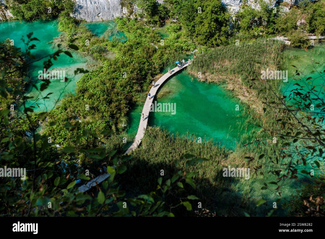 Nestled in the heart of Croatia, the vibrant turquoise lakes and lush ...
