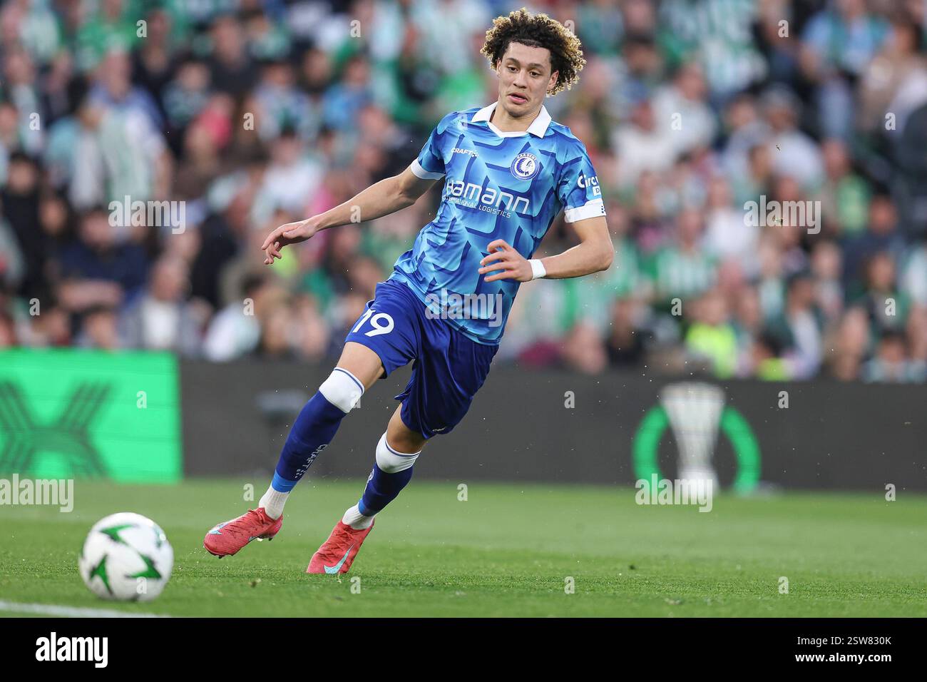 Sevilla, Spain. 20th Feb, 2024. Franck Surdez of KAA Gent during the ...