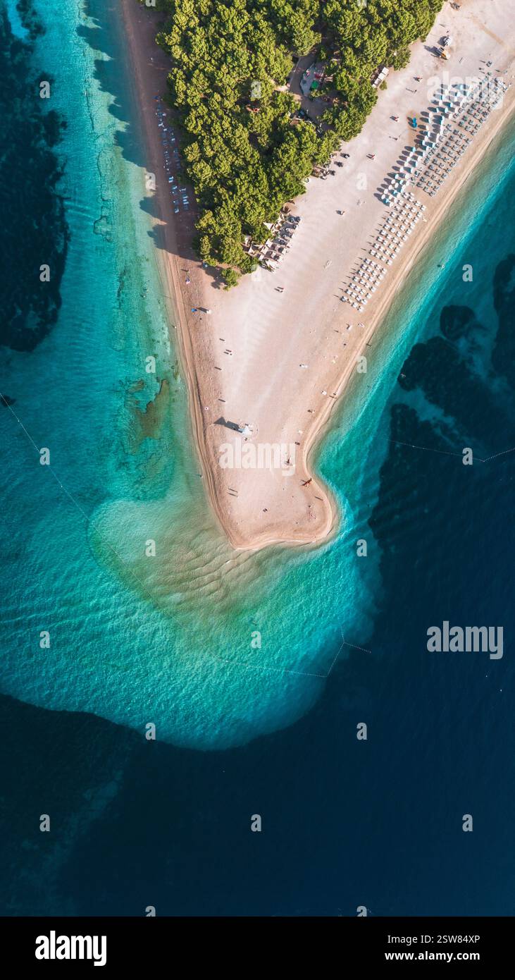 Discover the stunning beauty of Brac Island's golden beach in Croatia ...