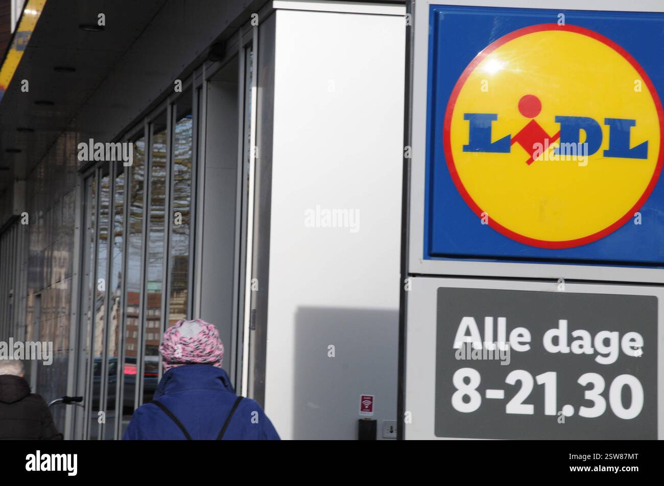 Copenhagen/ Denmark/20 february 2025/Geran lidl grocery chain store n ...