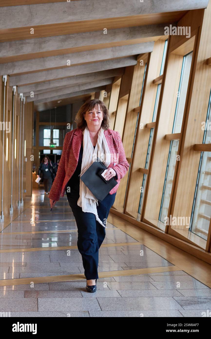 Edinburgh Scotland, UK 20 February 2025. Cabinet Secretary for ...