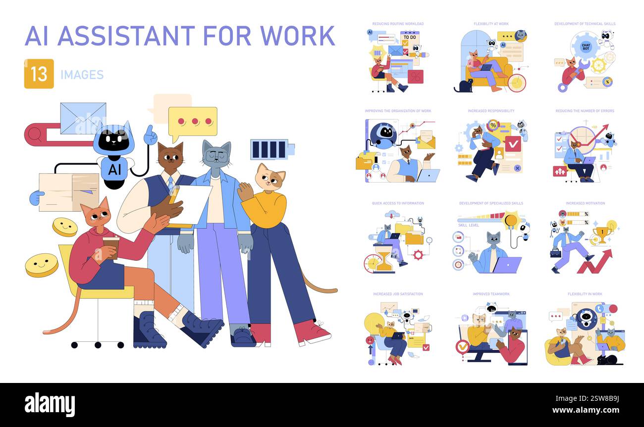 AI Assistant for work enhances productivity through smart tools. This collection explores how AI ...