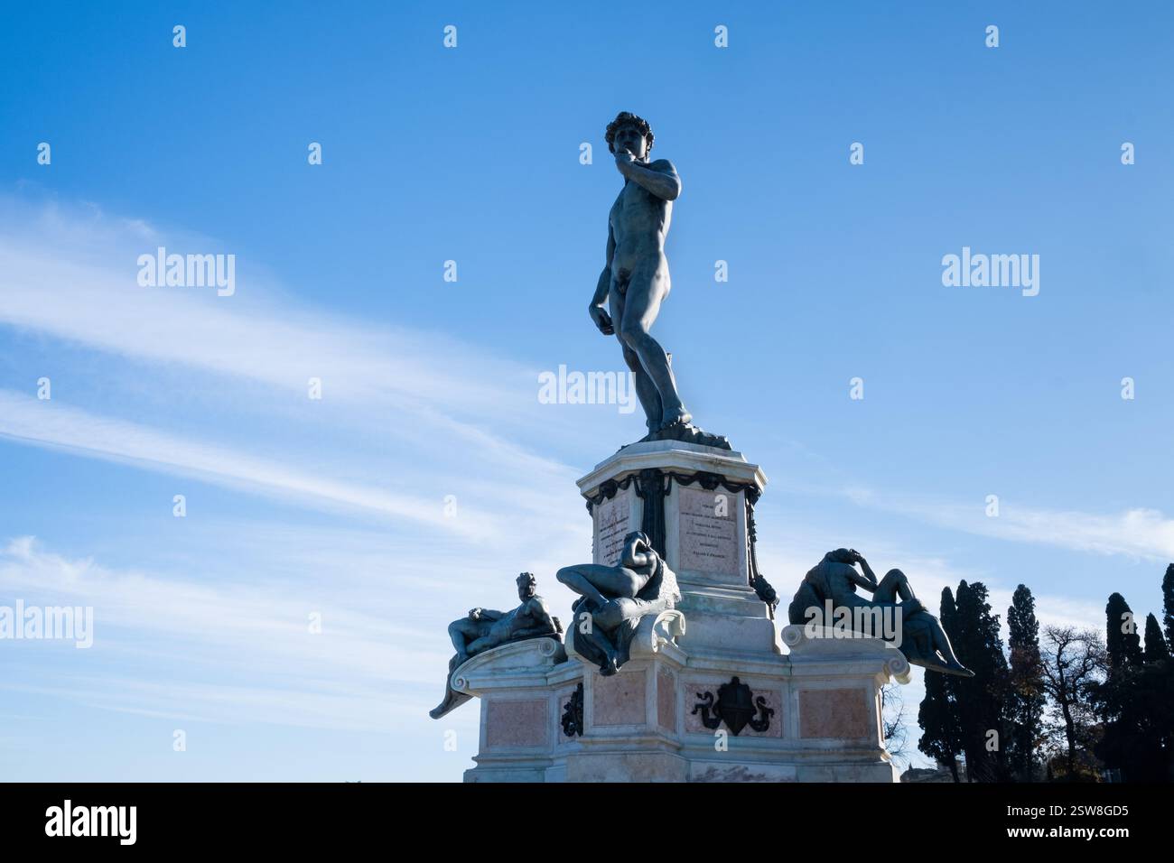 David michelangelo back hi-res stock photography and images - Alamy