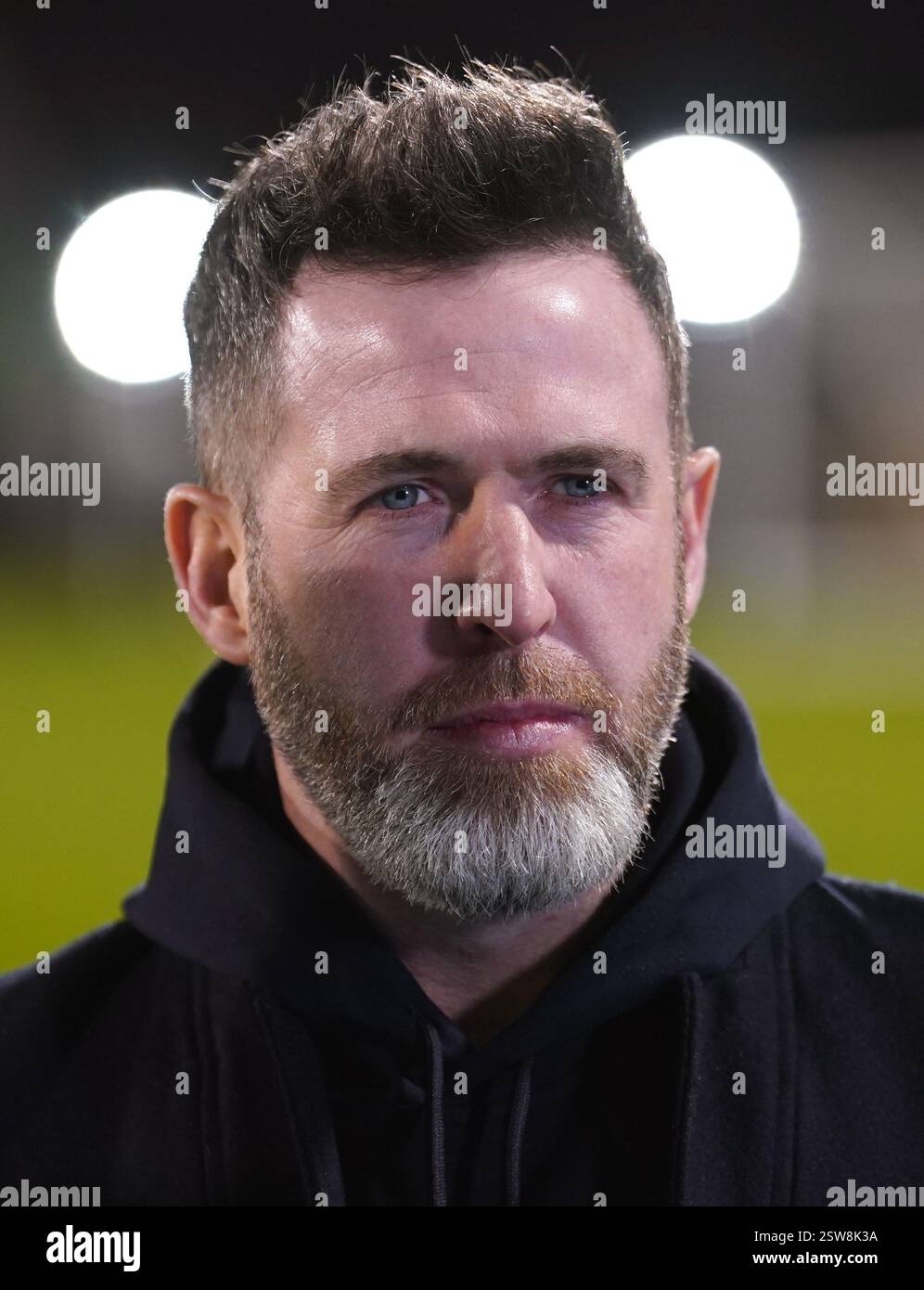 Shamrock Rovers manager Stephen Bradley before the UEFA Europa ...