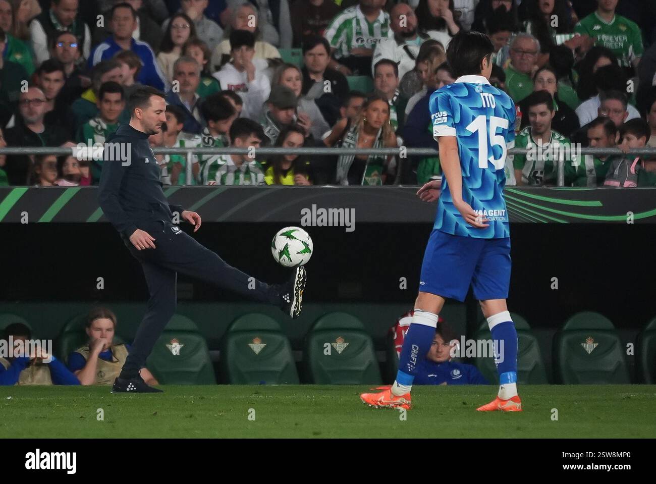 Gent's interim head coach Danijel Milicevic pictured during a soccer ...