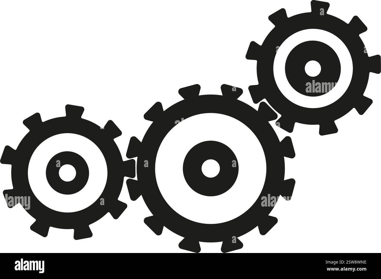 Working together concept business Stock Vector Images - Alamy