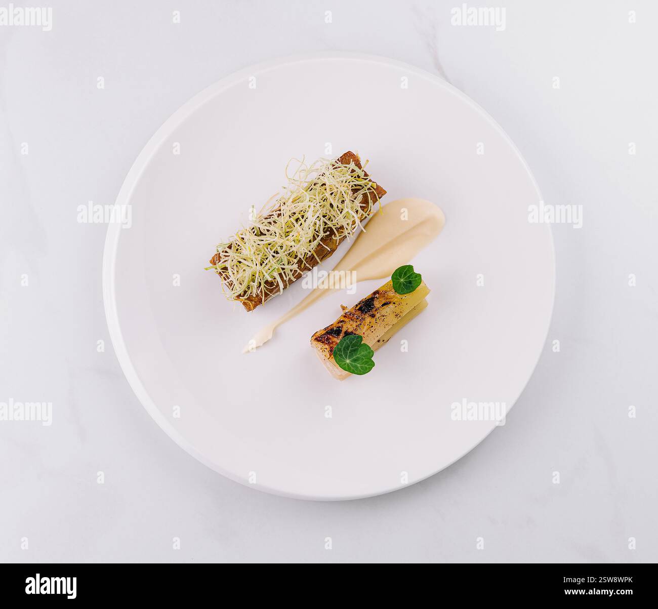 Luxury plated meal hi-res stock photography and images - Alamy