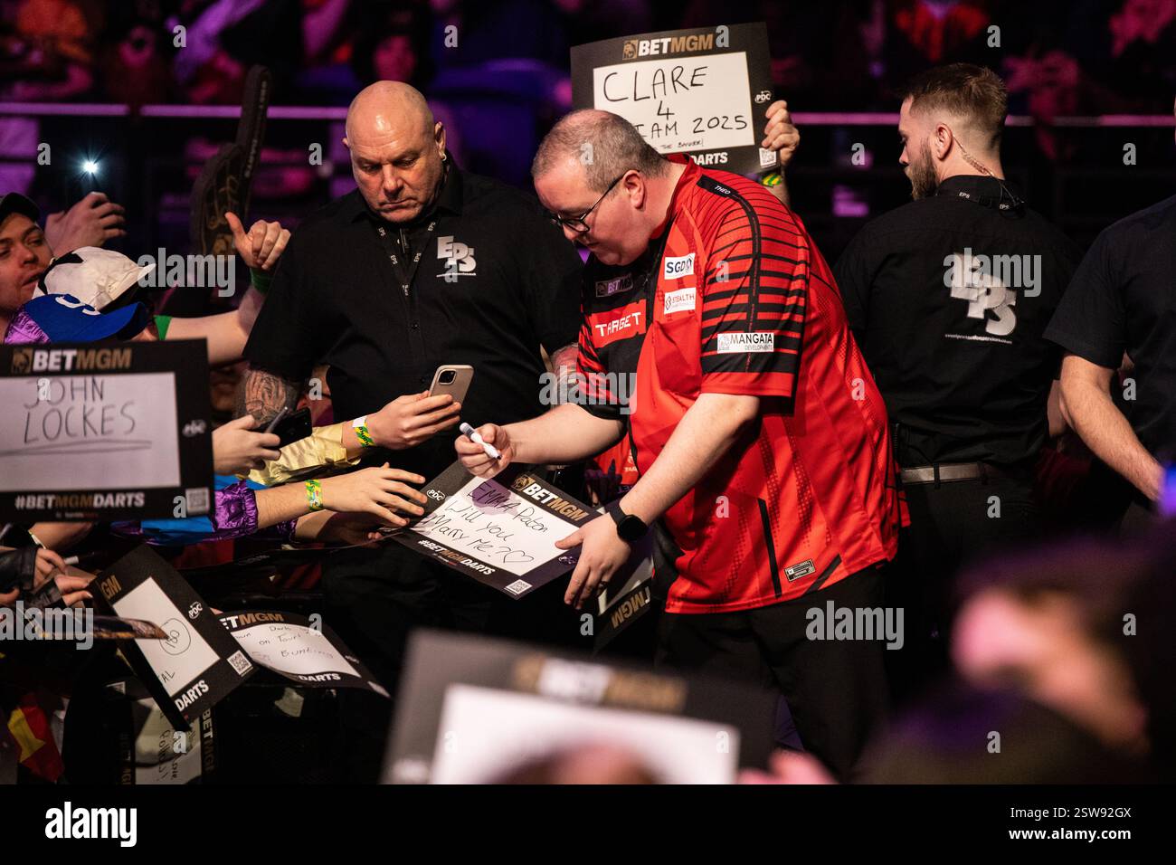 Dublin, Ireland – 20th February 2025 – Stephen Bunting during his walk ...