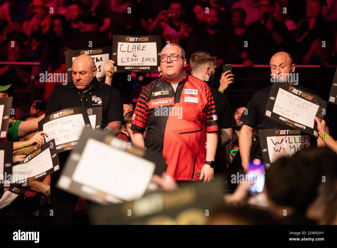 Dublin, Ireland – 20th February 2025 – Stephen Bunting during his walk ...