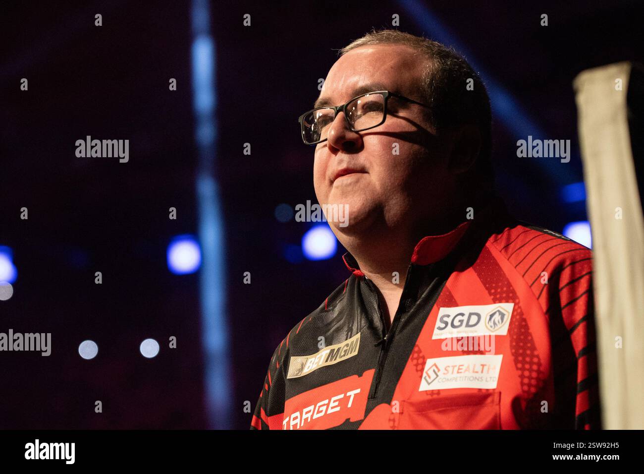 Dublin, Ireland – 20th February 2025 – Stephen Bunting during his walk ...