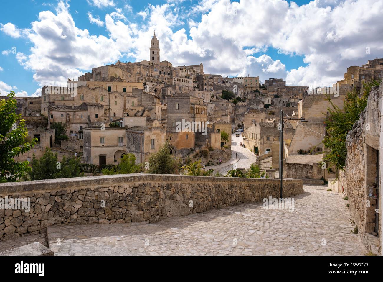 Exploring the ancient streets of Matera, Italy, beneath a picturesque ...