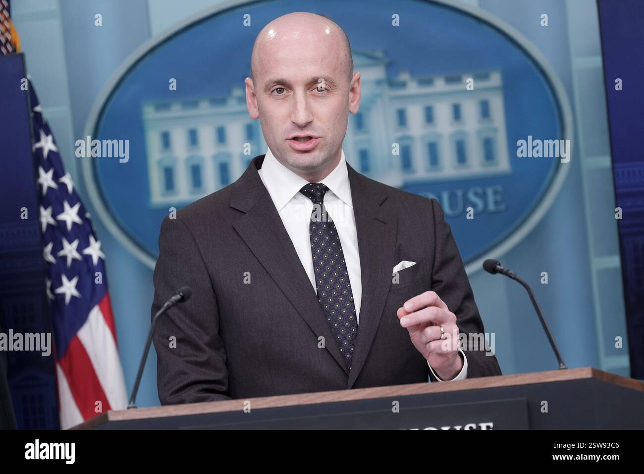Washington, USA. 20th Feb, 2025. Stephen Miller, deputy White House ...