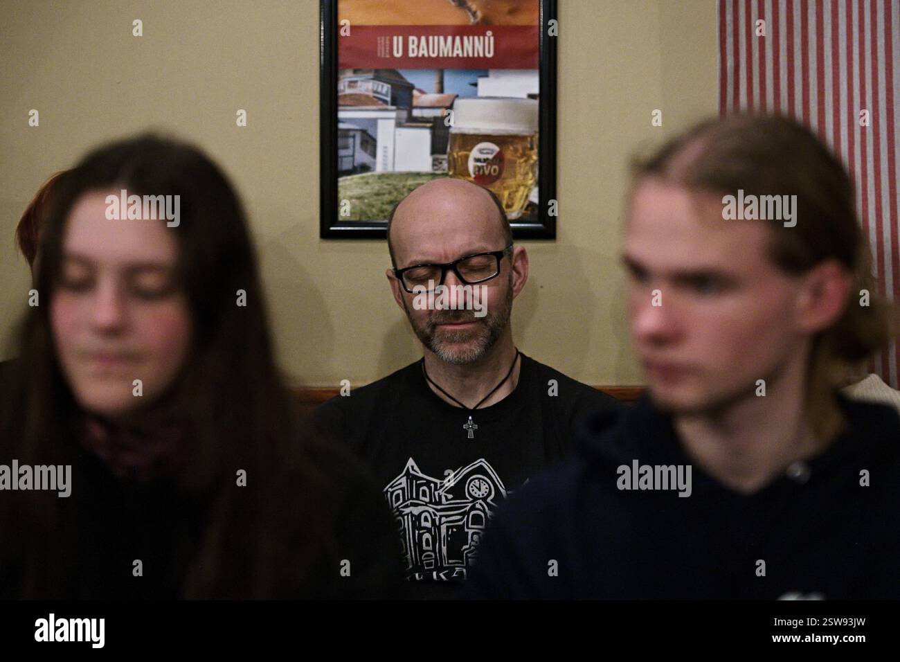 Ceska, Czech Republic. 20th Feb, 2025. The regular mass at the U ...