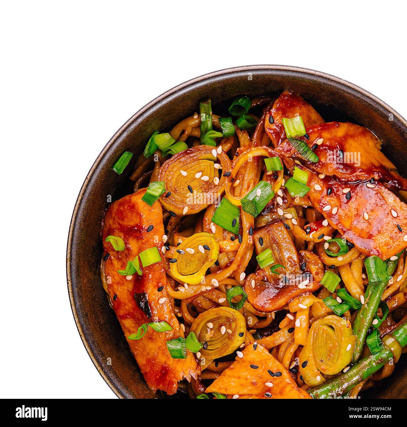 Top view savory chicken hi-res stock photography and images - Alamy