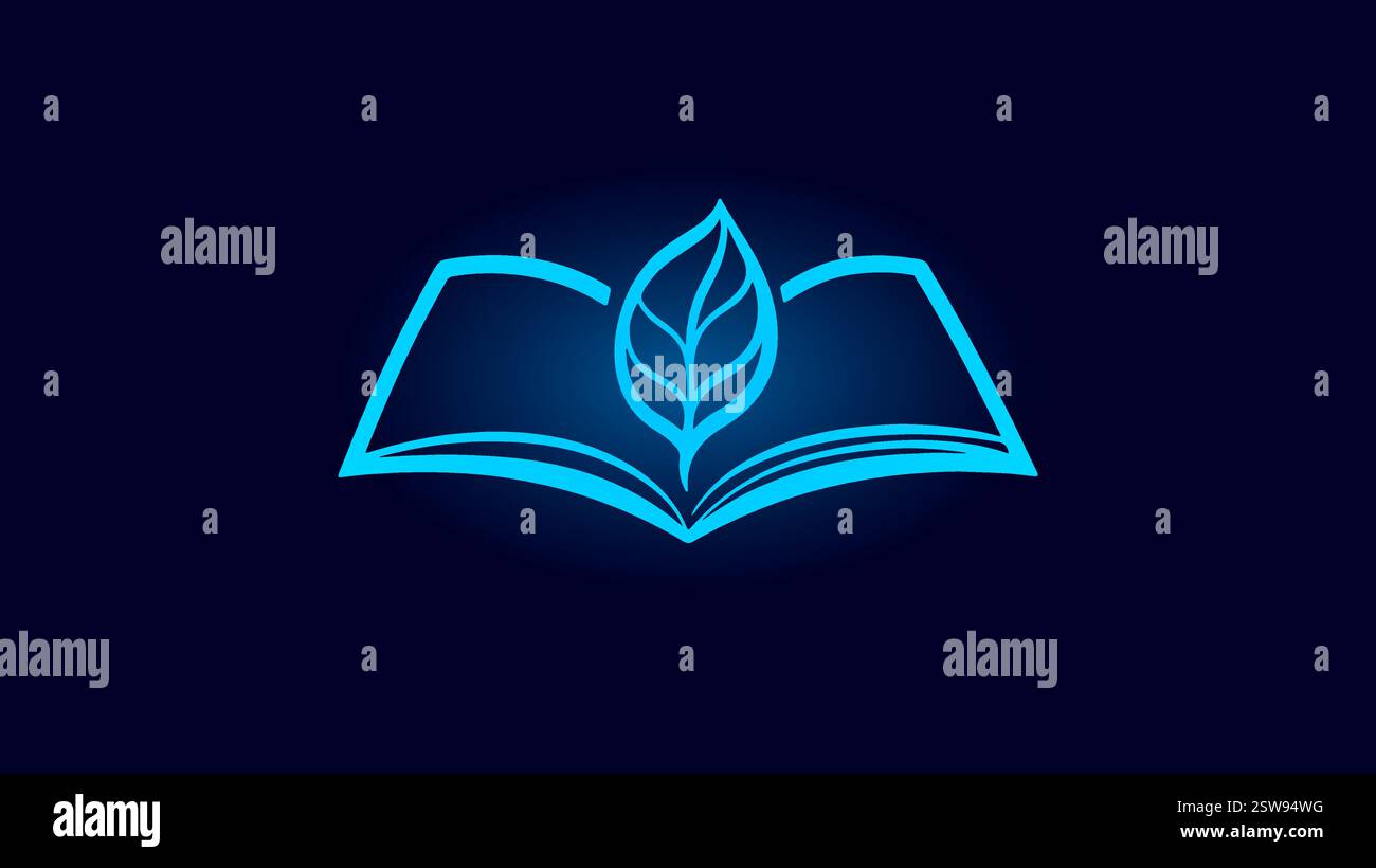 Dark materials illustration book Stock Vector Images - Alamy