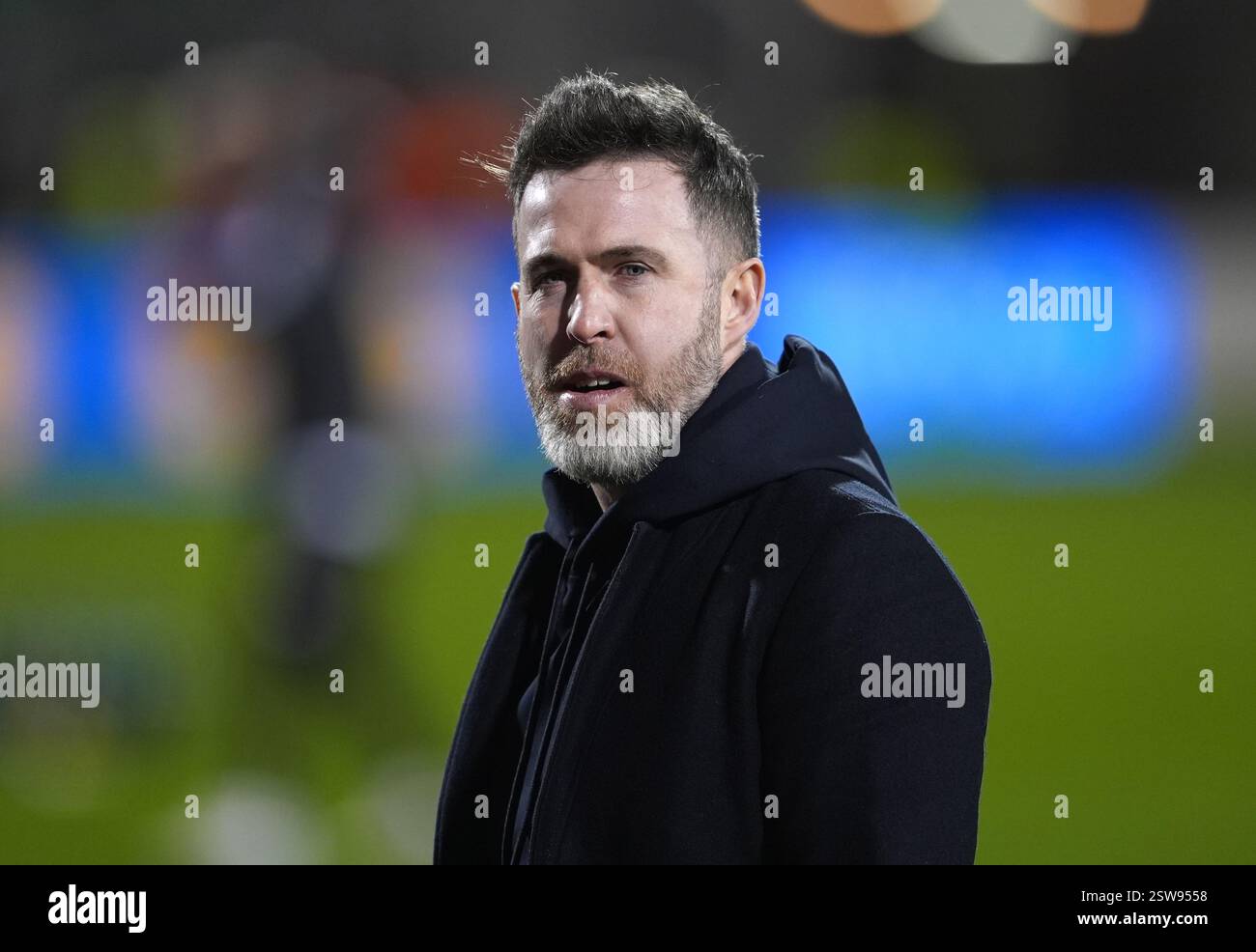 Shamrock Rovers manager Stephen Bradley before the UEFA Europa ...