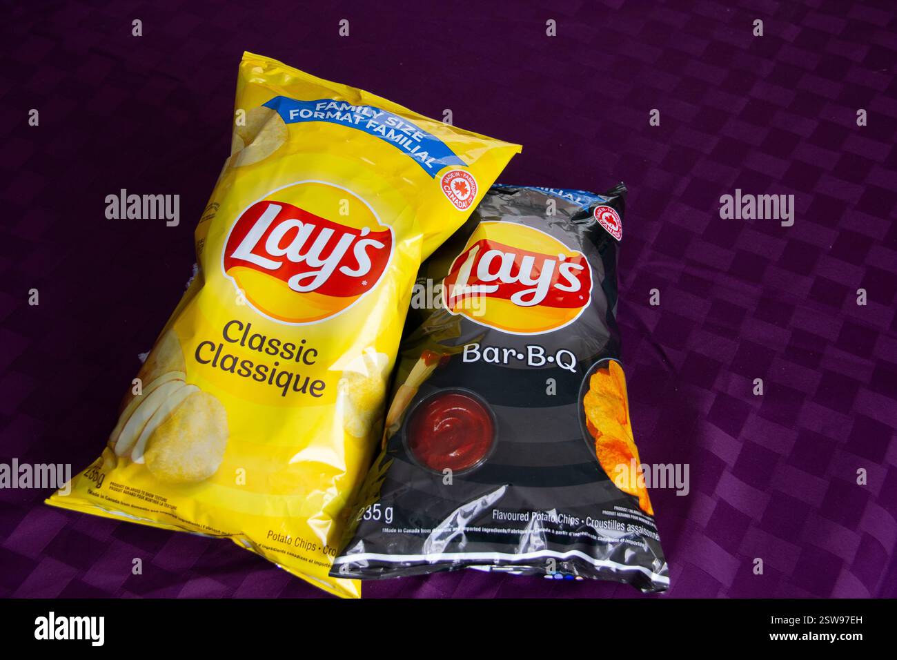 Canadian Lay's potato chips Stock Photo - Alamy