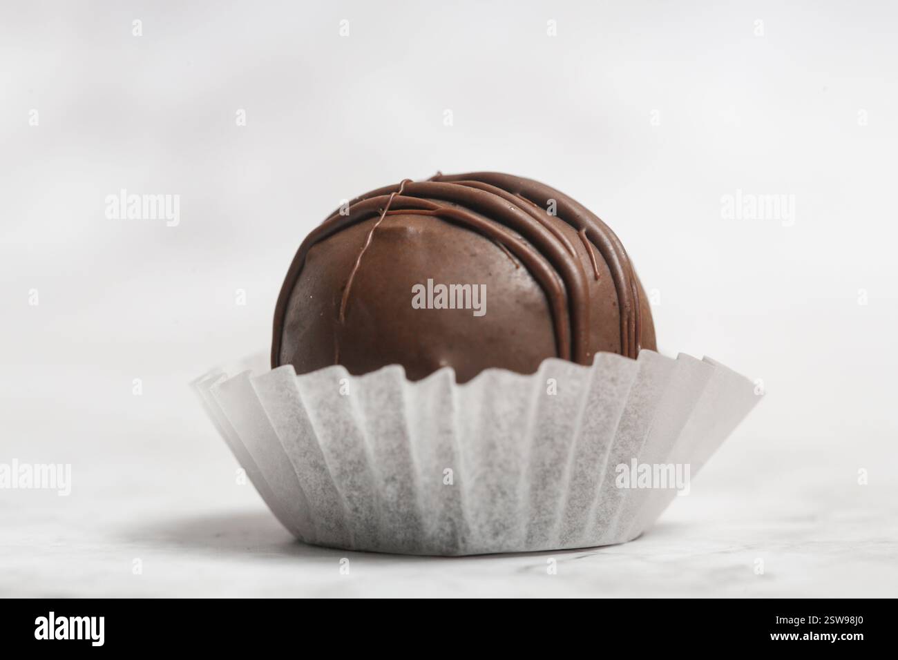 Classic chocolate truffles coated in dark chocolate Classic chocolate ...