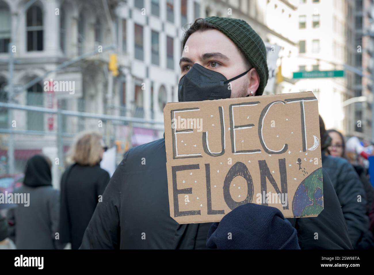 USA. 19th Feb, 2025. On Feb 19, 2025 Federal Workers and everyday ...