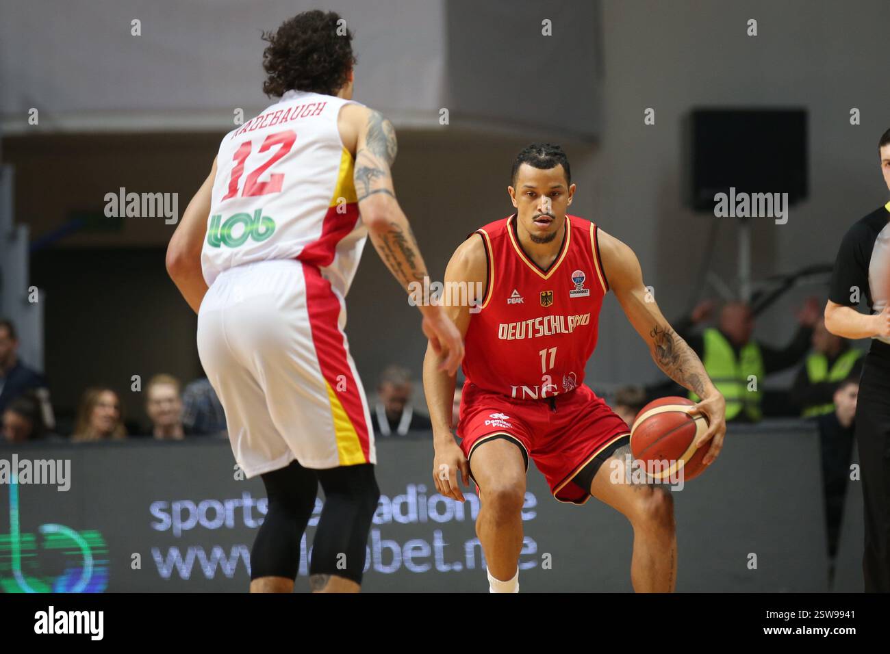 20 February 2025, Montenegro, Podgorica: Basketball, European ...