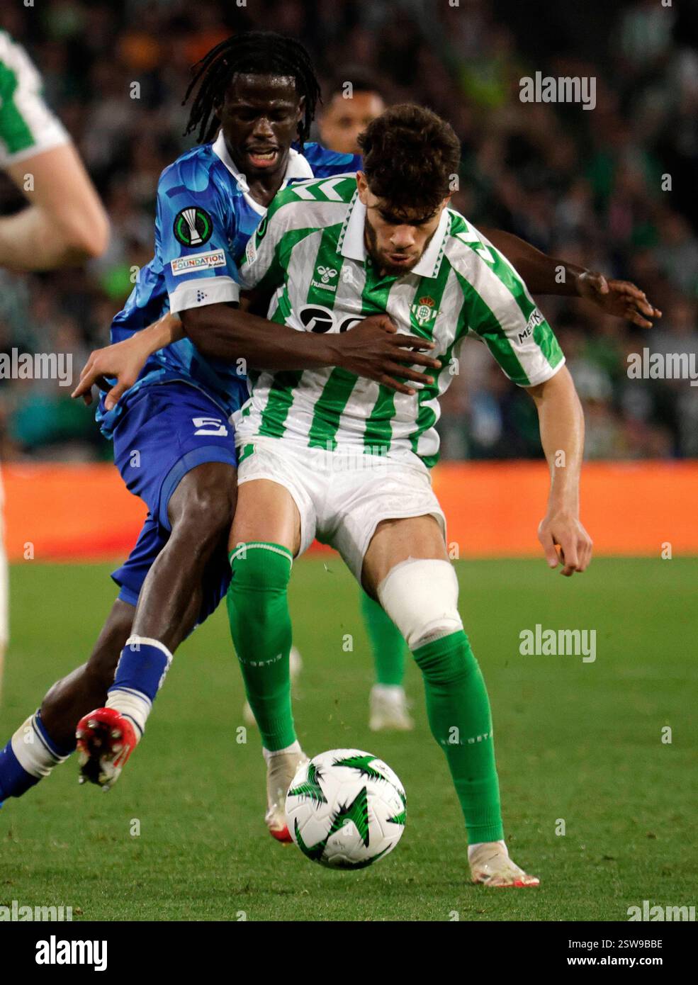UEFA Conference League soccer match Betis vs Gent at Berito Villamarin ...