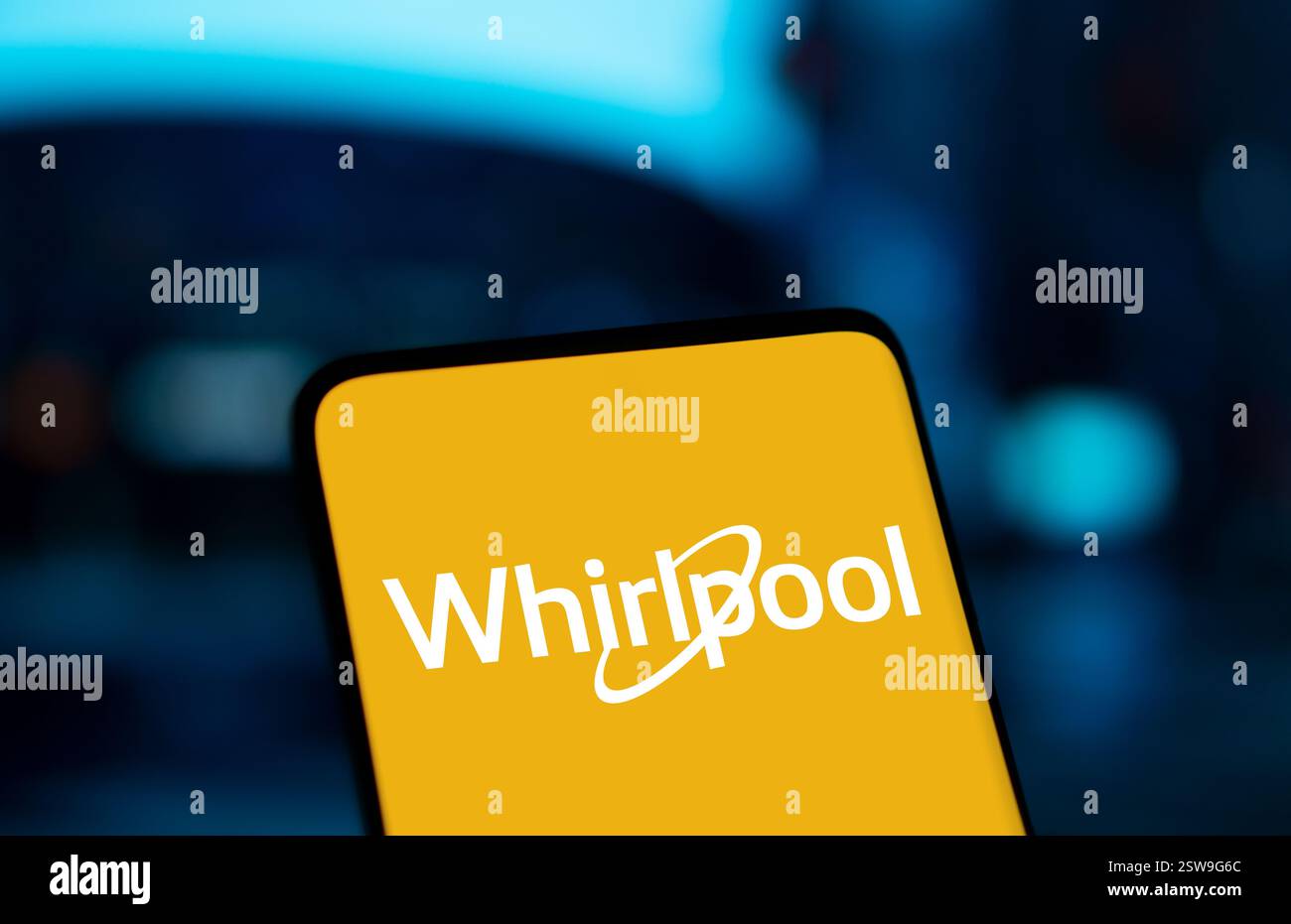 Dhaka, Bangladesh- 02 Nov 2024: Whirlpool logo is displayed on smartphone Stock Photo - Alamy
