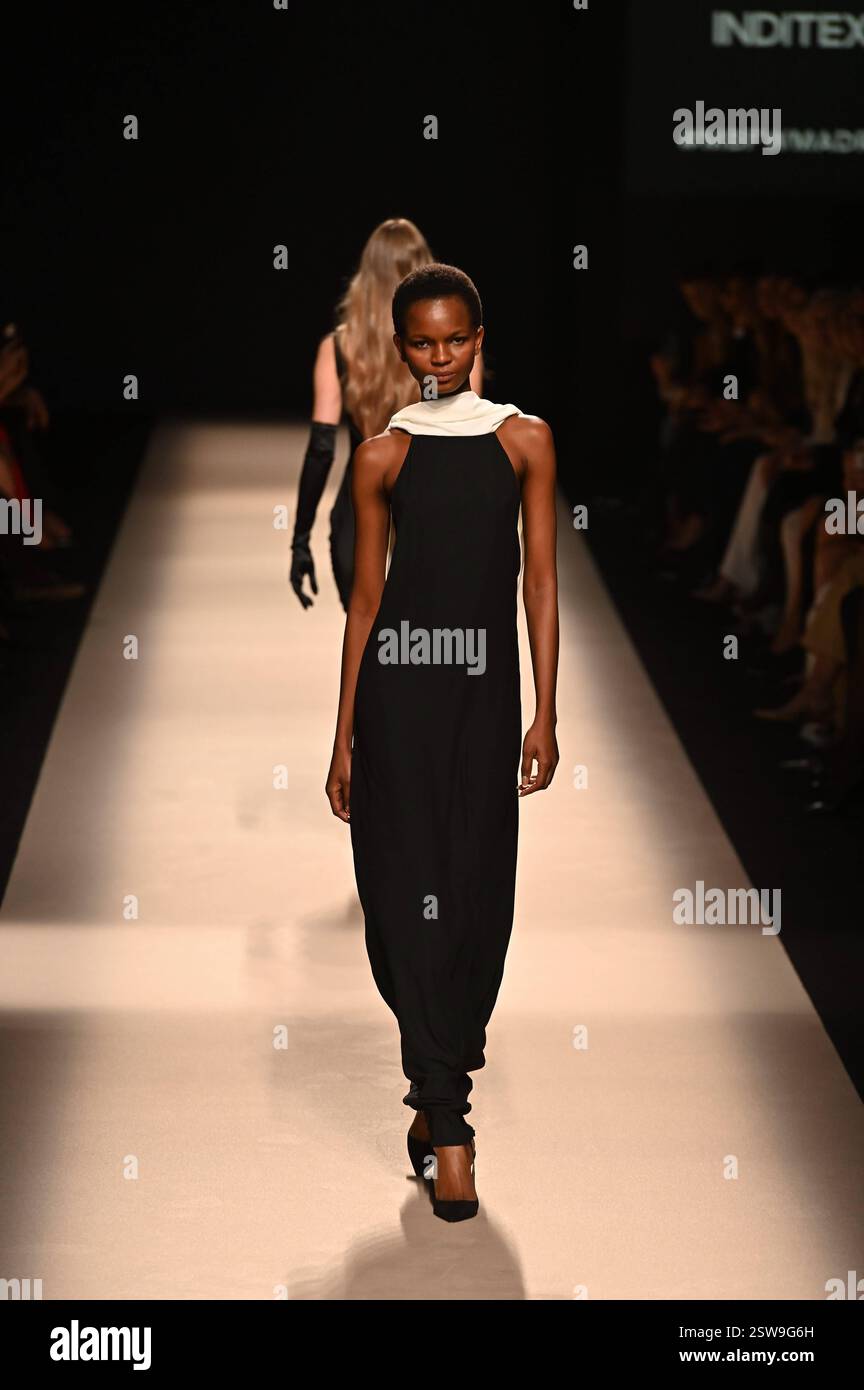 A model wears at collection runway a creation from “ Alex Riviere ...