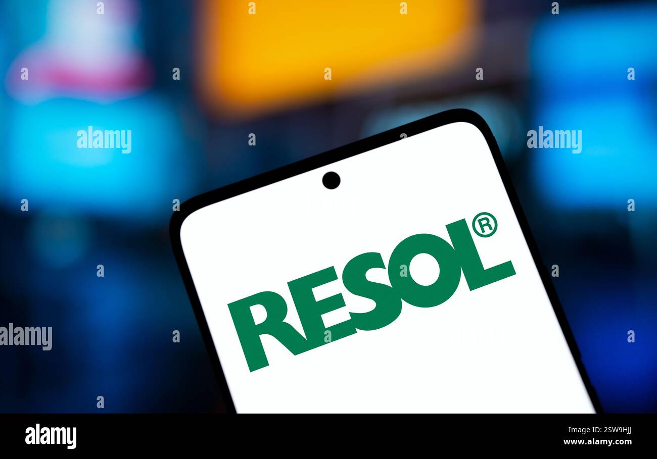 Dhaka, Bangladesh- 03 Nov 2024: Resol logo is displayed on smartphone ...