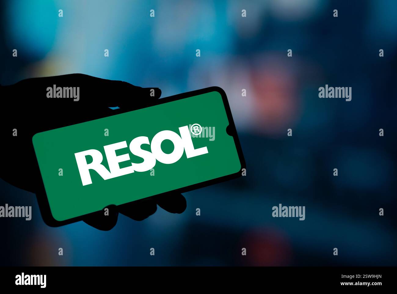 Dhaka, Bangladesh- 03 Nov 2024: Resol logo is displayed on smartphone ...