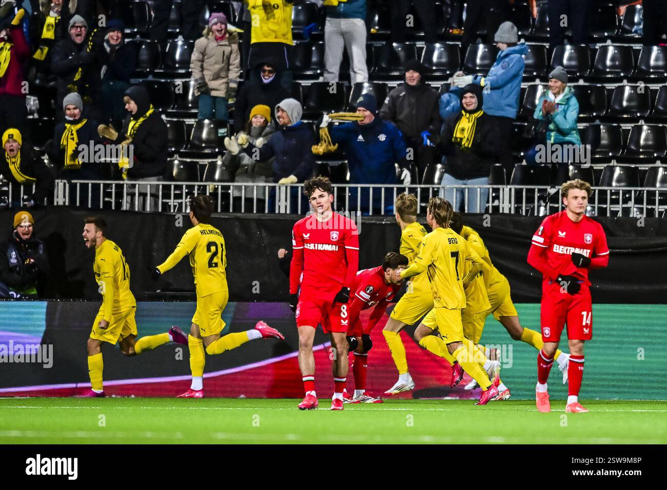 BODO, Aspmyra stadium, 20-02-2025 , season 2024 / 2025 , Europa League ...