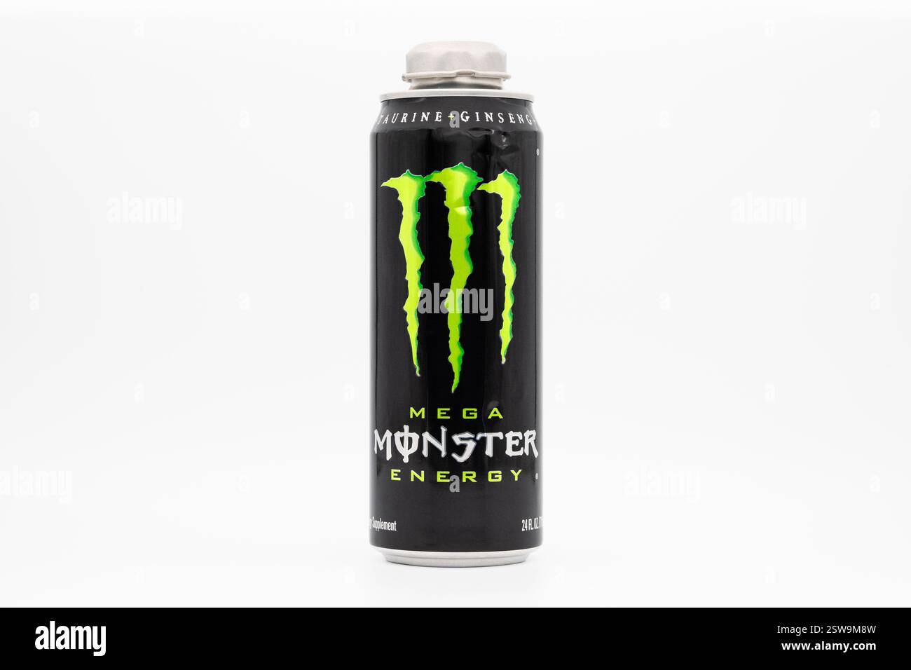 Mega Monster Energy Drink with the Original flavor in the resealable ...
