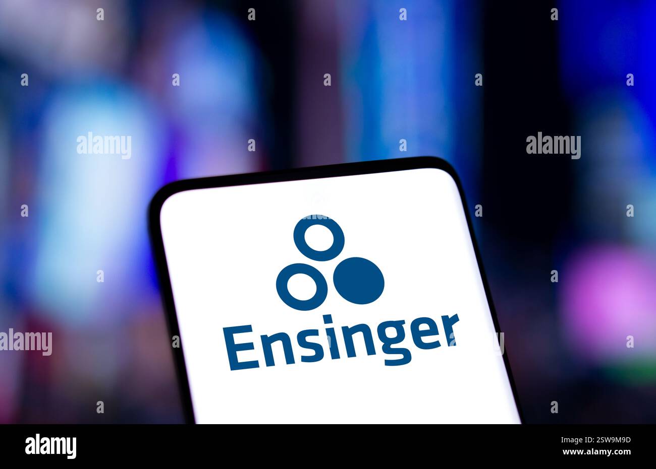 Dhaka, Bangladesh- 03 Nov 2024: Ensinger logo is displayed on ...