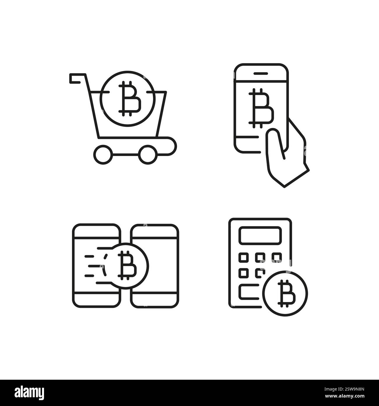 Bitcoin assets Stock Vector Images - Alamy
