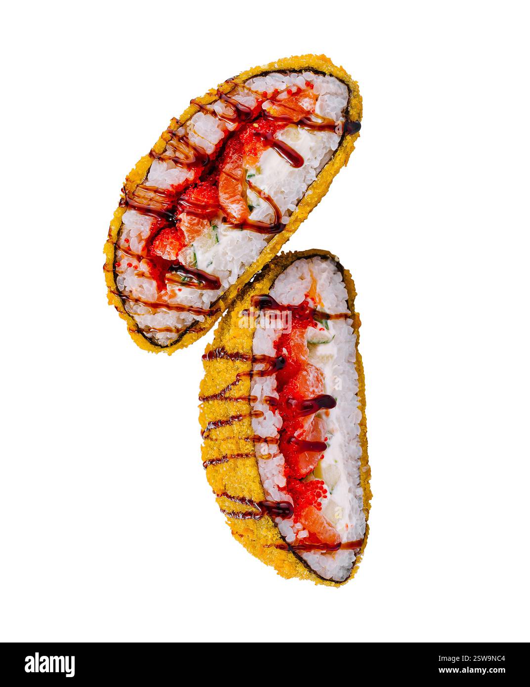 Sake maki japanese roll Cut Out Stock Images & Pictures - Alamy