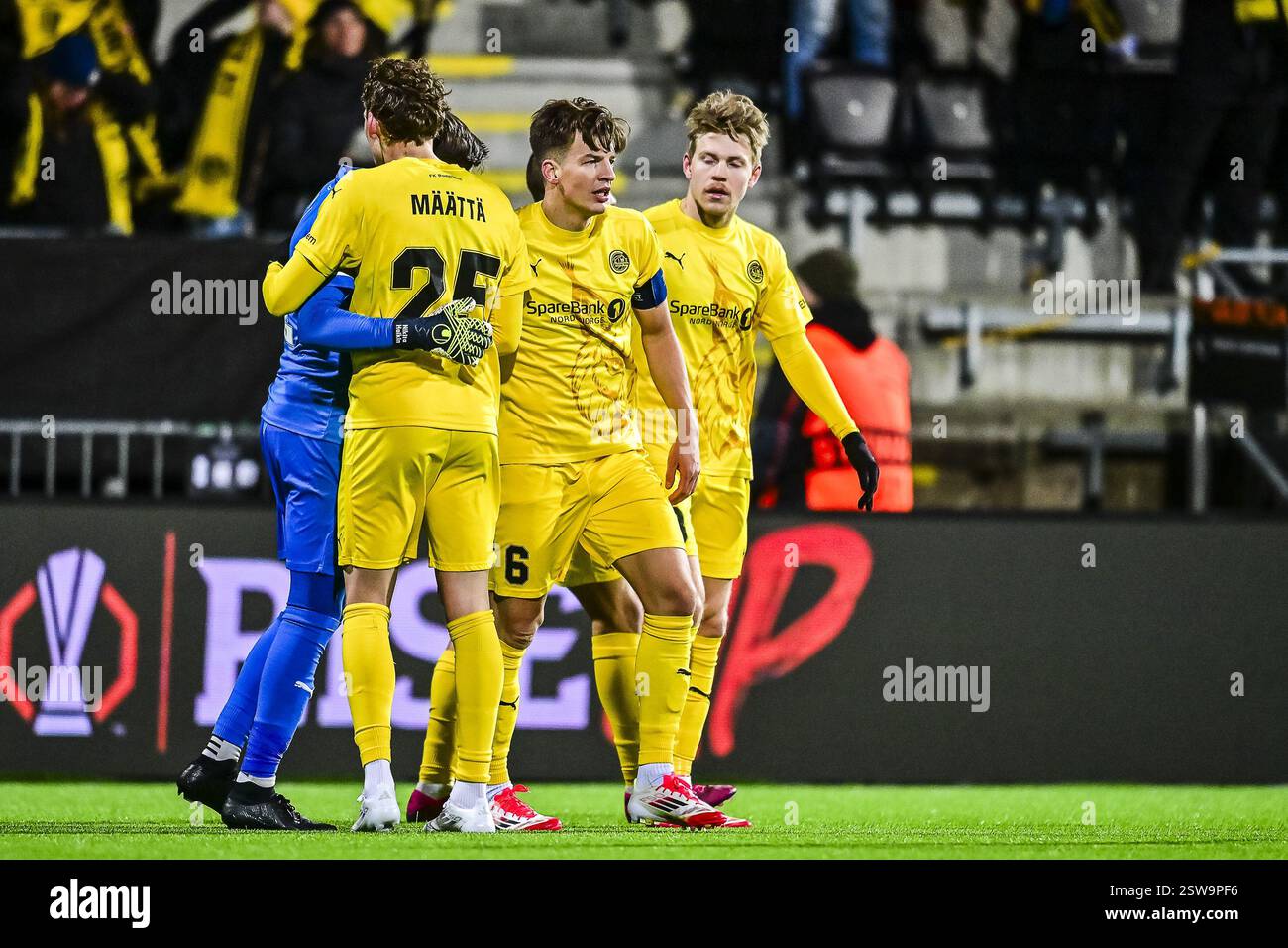 BODO, Aspmyra stadium, 20-02-2025 , season 2024 / 2025 , Europa League ...