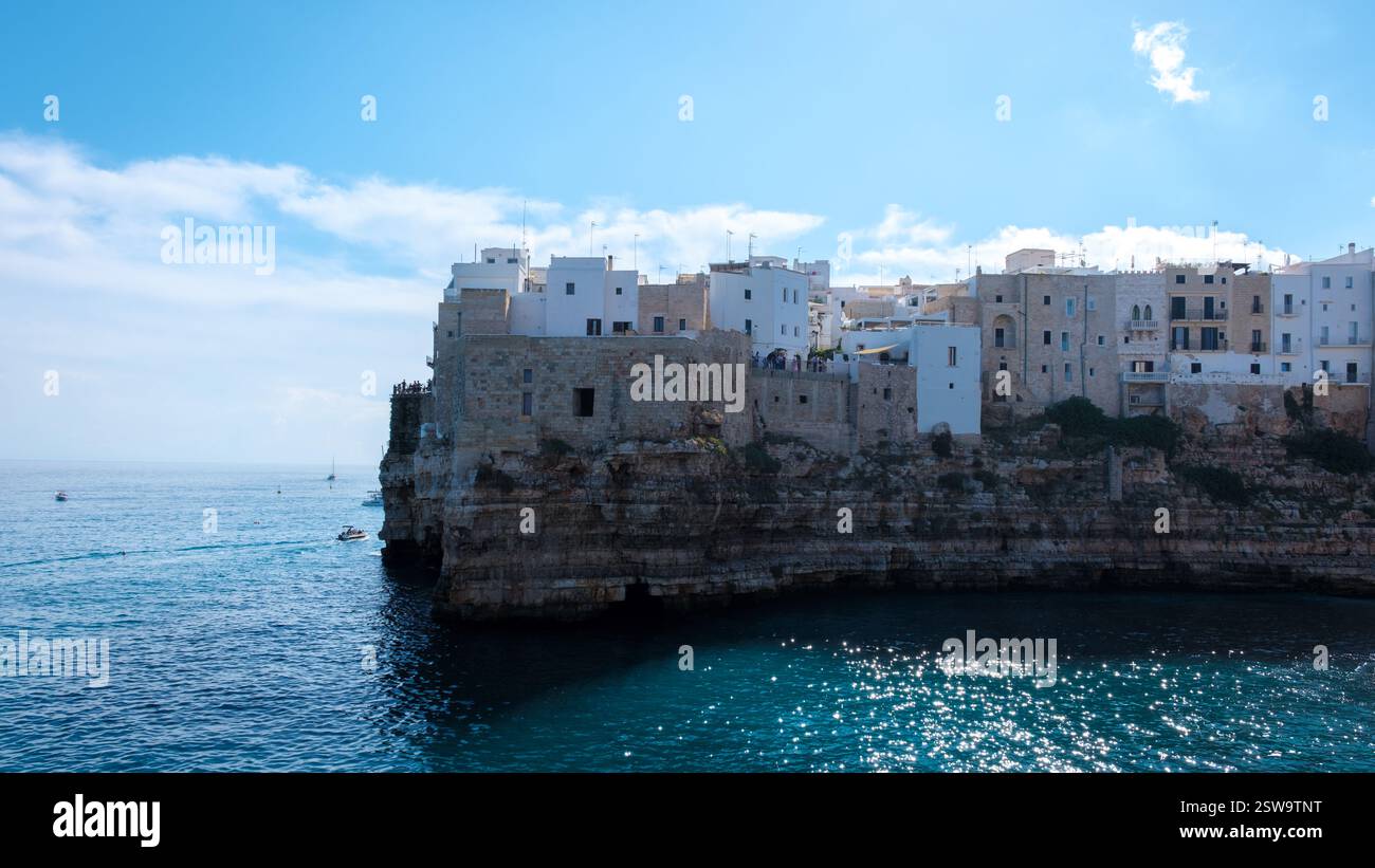 Exploring the stunning coastline of Puglia while admiring ancient ...