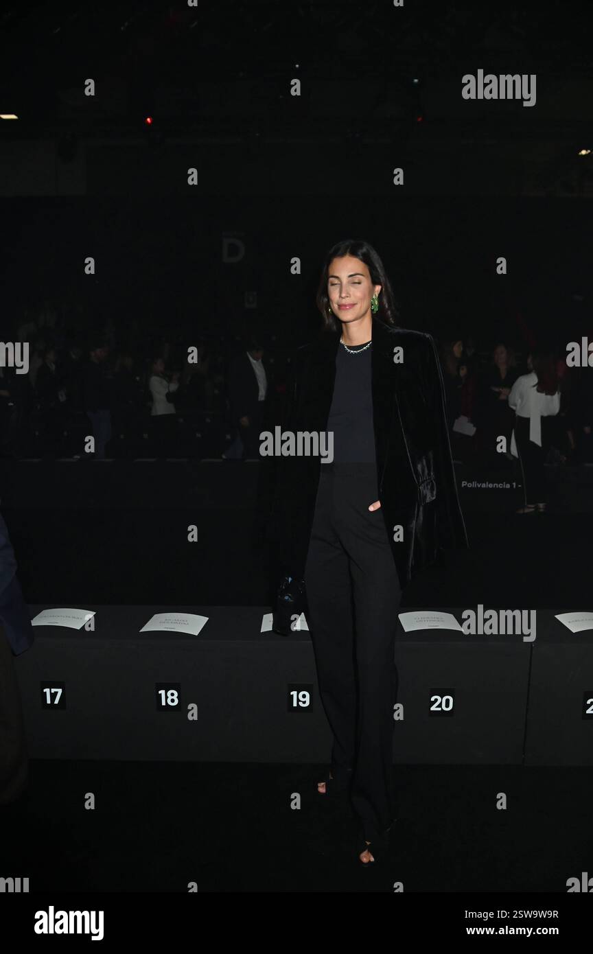 Madrid, Spain. 20th Feb, 2025. Sassa de Osma at the front row of ...