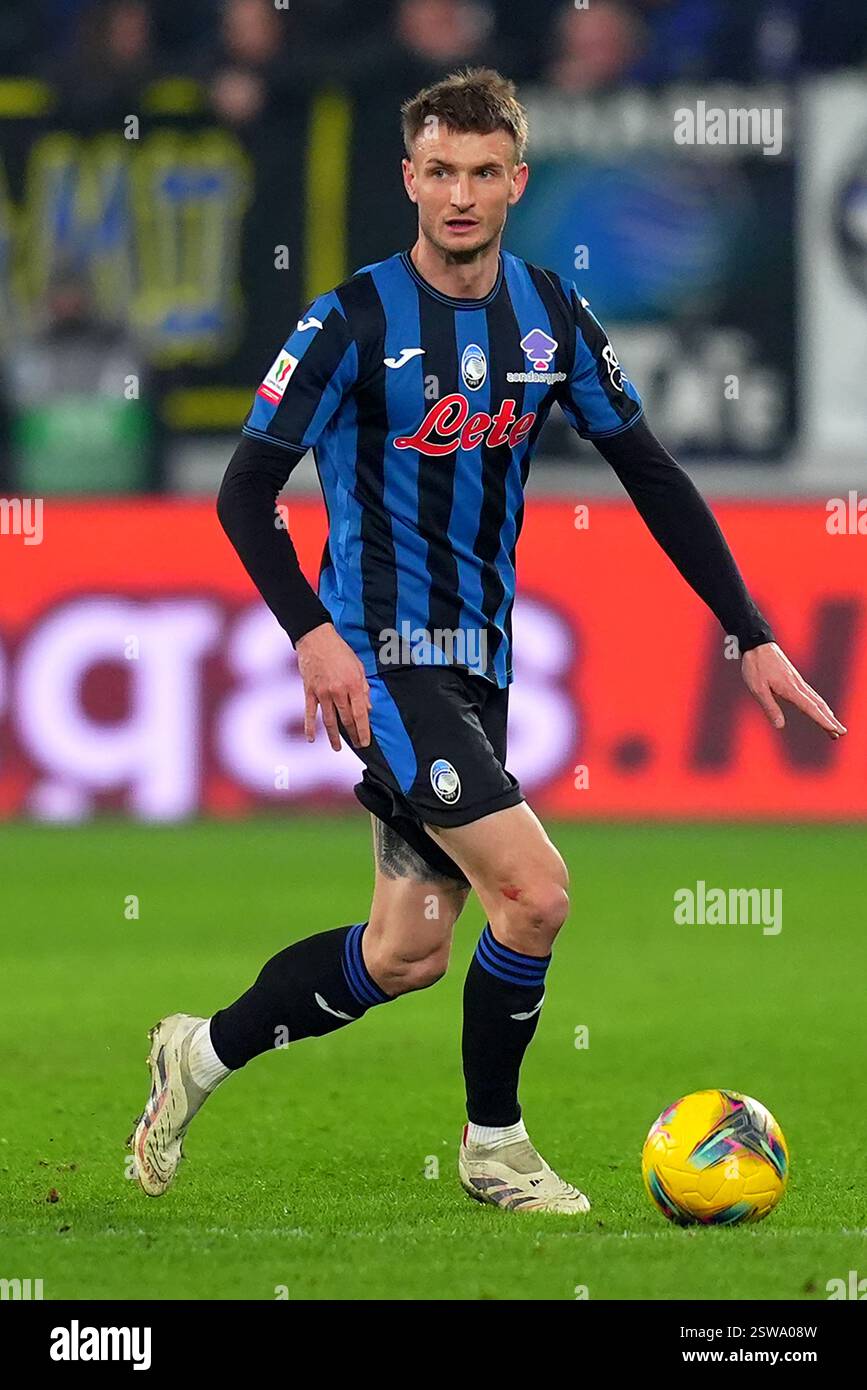 Atalanta’s Stefan Posch during the Italy Cup Frecciarossa soccer match between Atalanta and ...