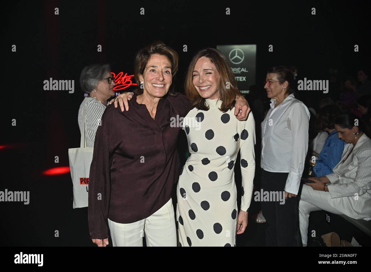 Madrid, Spain. 20th Feb, 2025. Lydia Bosch, Aruca Fernandez at the ...
