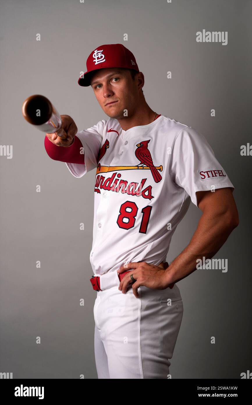 This is a 2025 photo of R.J. Yeager of the St. Louis Cardinals baseball ...