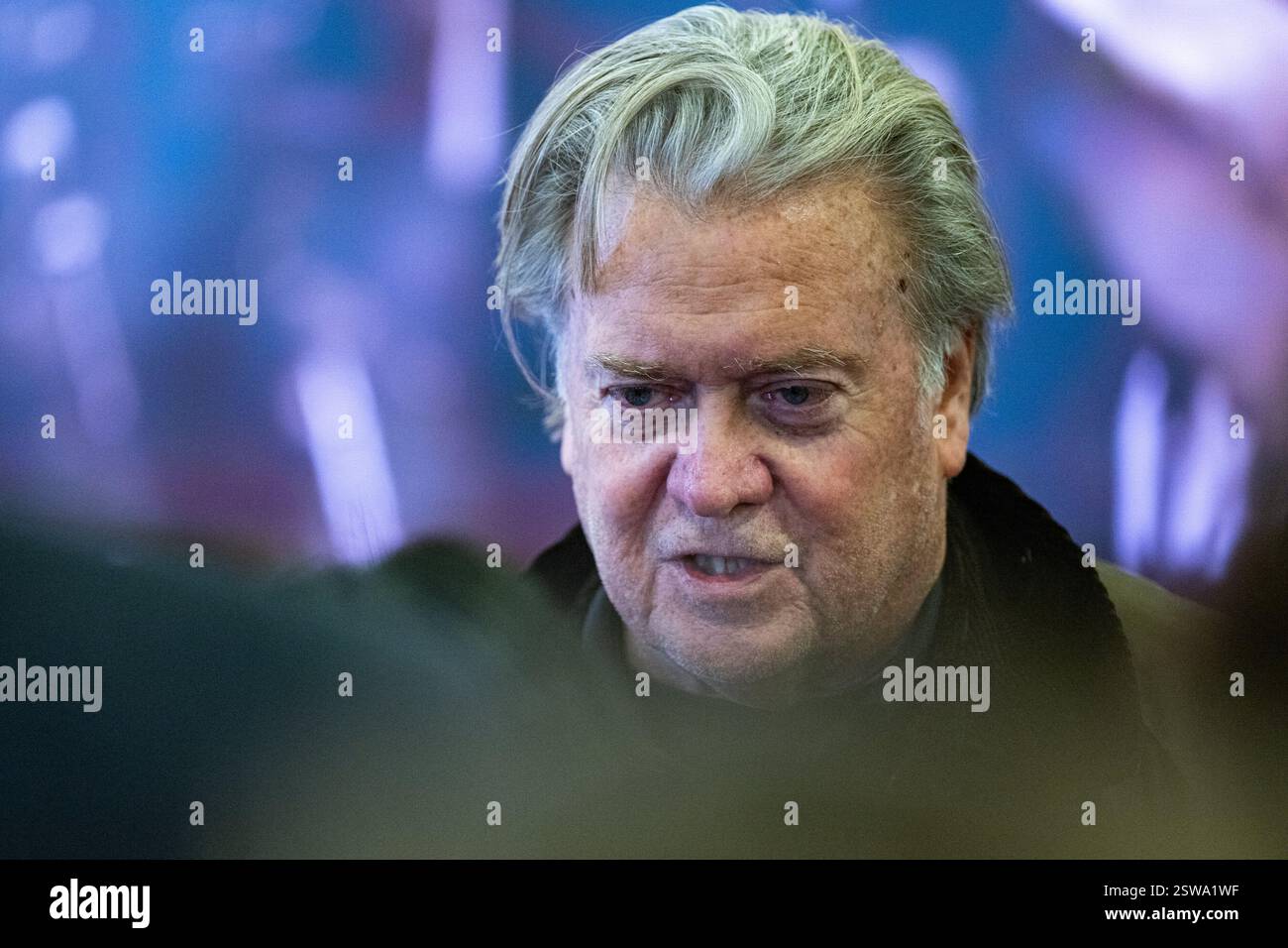 Steve Bannon at the 2025 Conservative Political Action Conference (CPAC ...