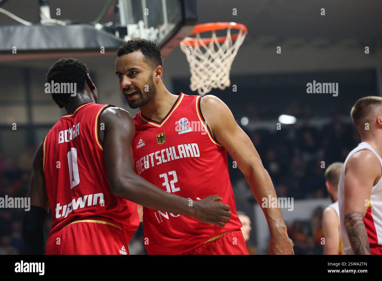 20 February 2025, Montenegro, Podgorica: Basketball, European ...
