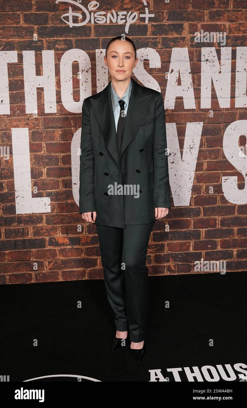 Erin Doherty attending a special screening of Disney+'s A Thousand ...