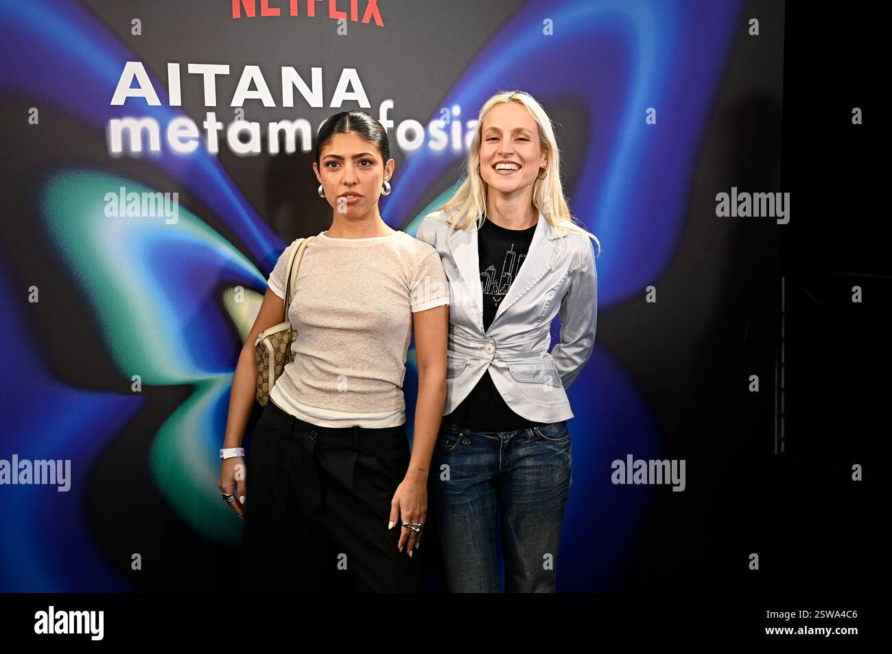 Africa during the premiere of singer Aitana's new documentary series ...