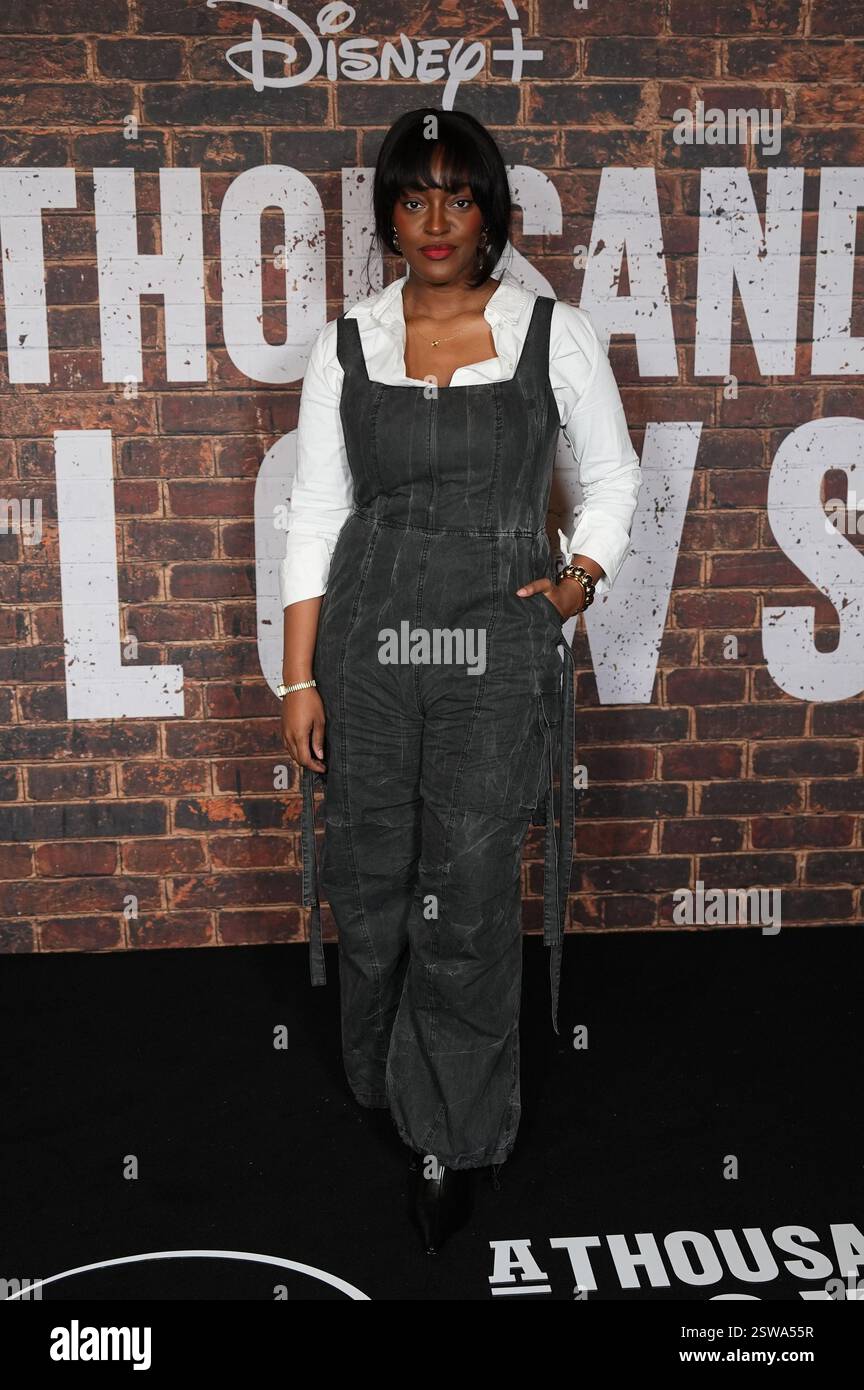 Coco Sarel attending a special screening of Disney+'s A Thousand Blows ...