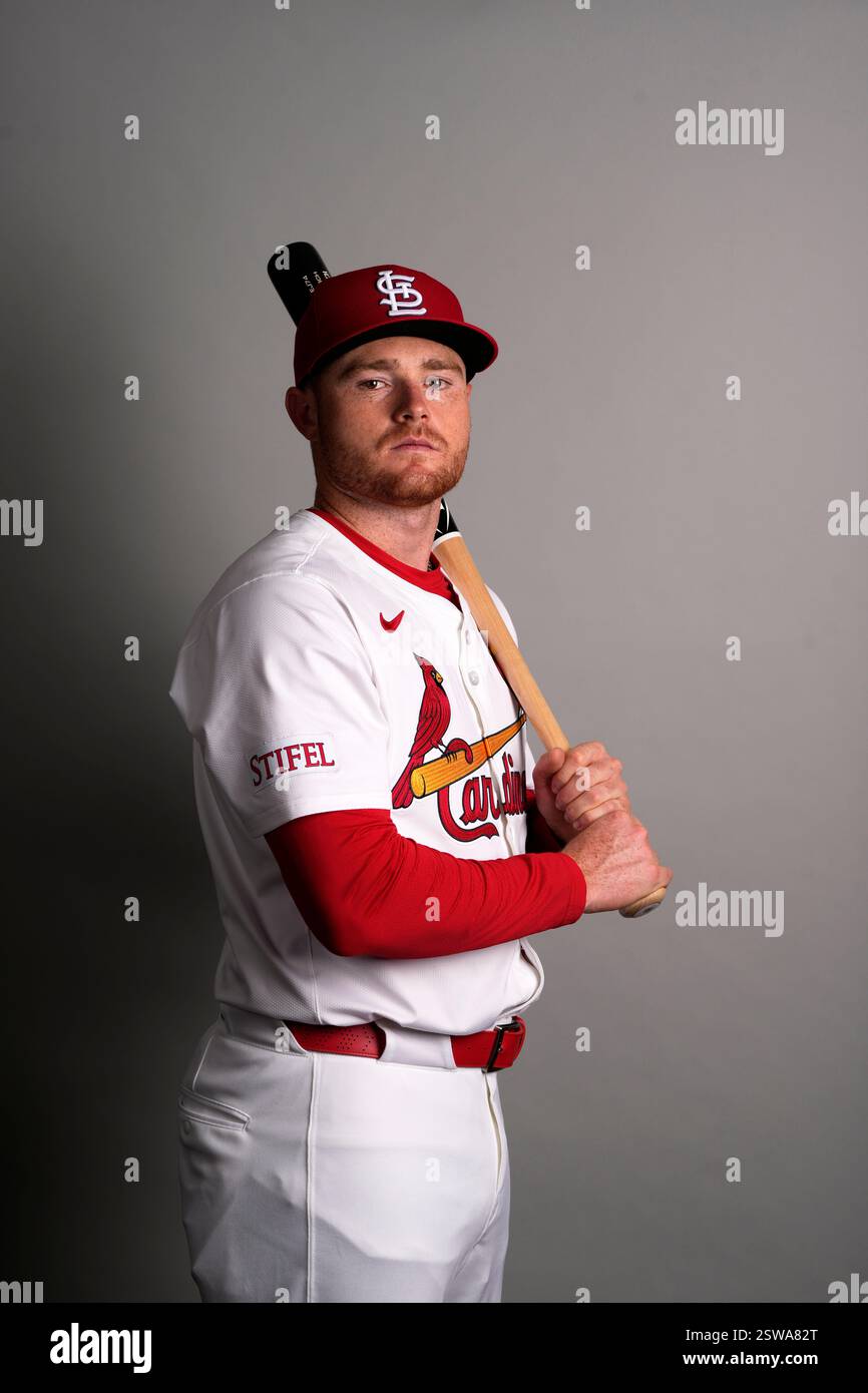 This is a 2025 photo of Nathan Church of the St. Louis Cardinals ...
