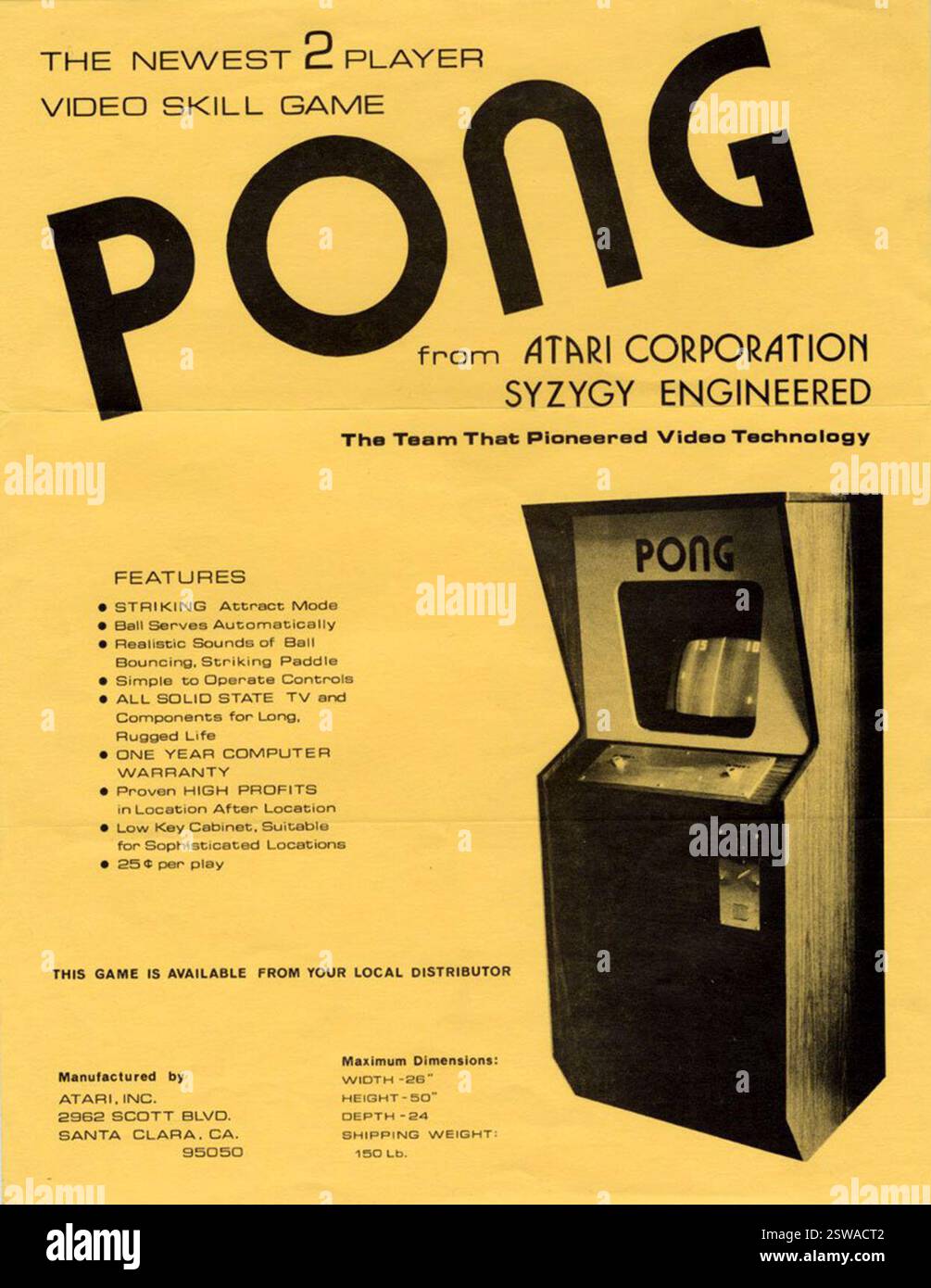 Pong video game hi-res stock photography and images - Alamy