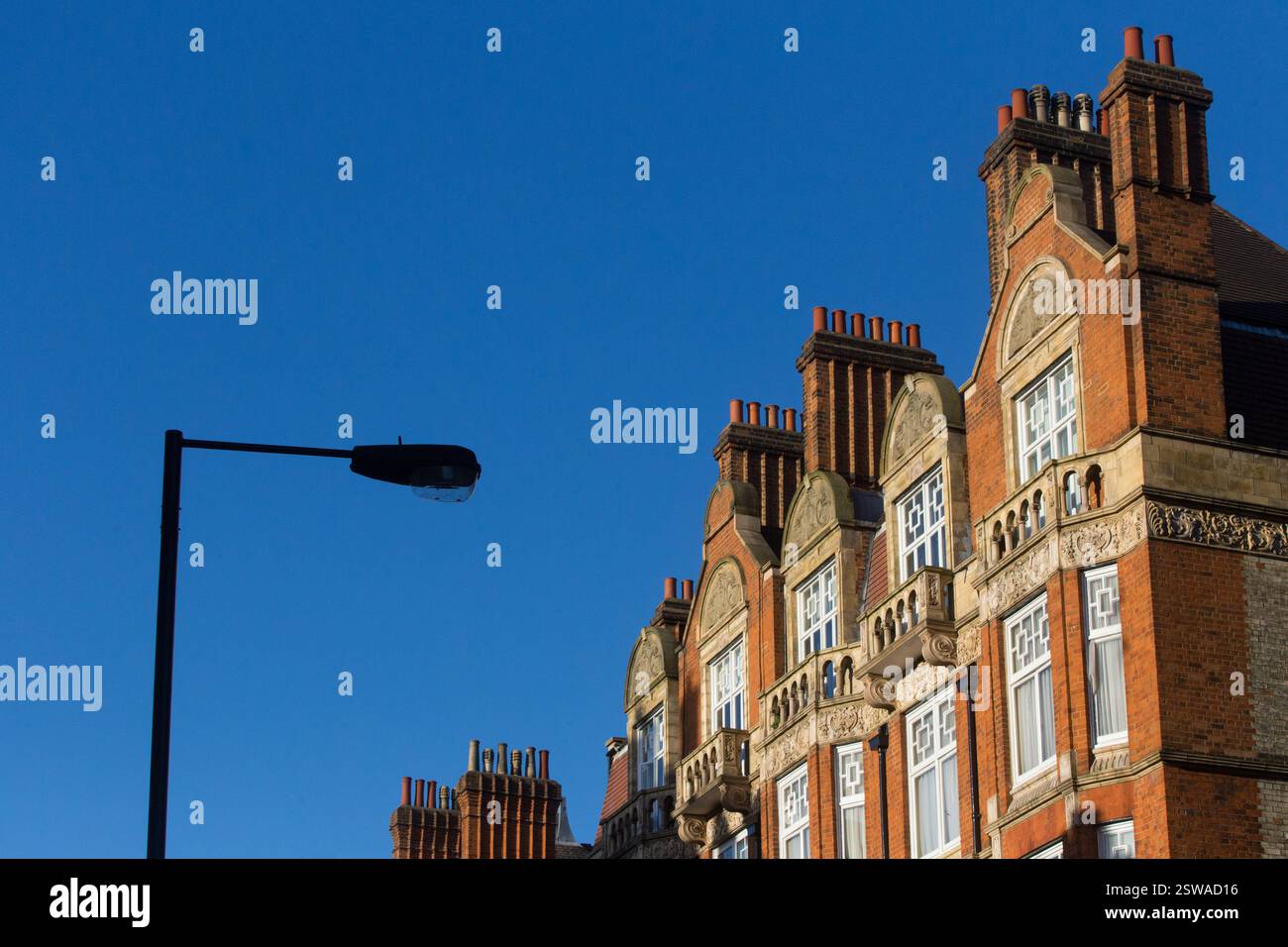 Victorian-era building, likely in London, featuring ornate brickwork ...