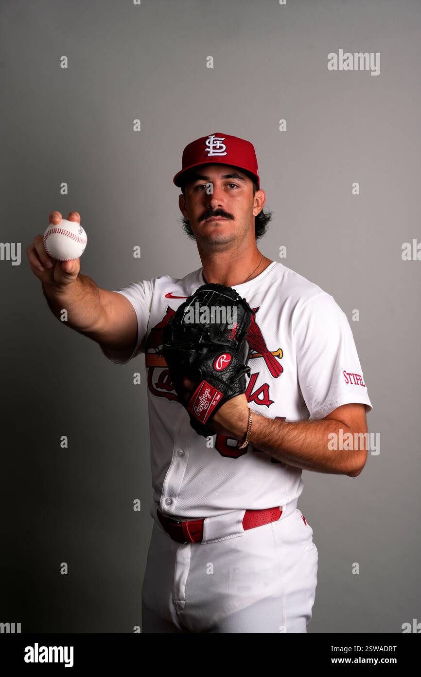 This is a 2025 photo of Ryan Fernandez of the St. Louis Cardinals ...