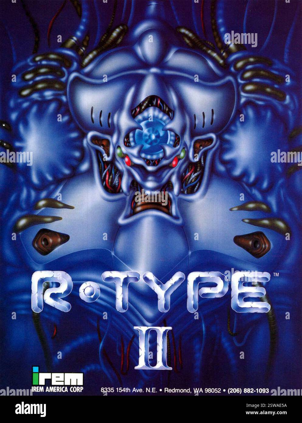 1989 R-Type II, a side-scrolling shoot 'em up arcade game developed by ...